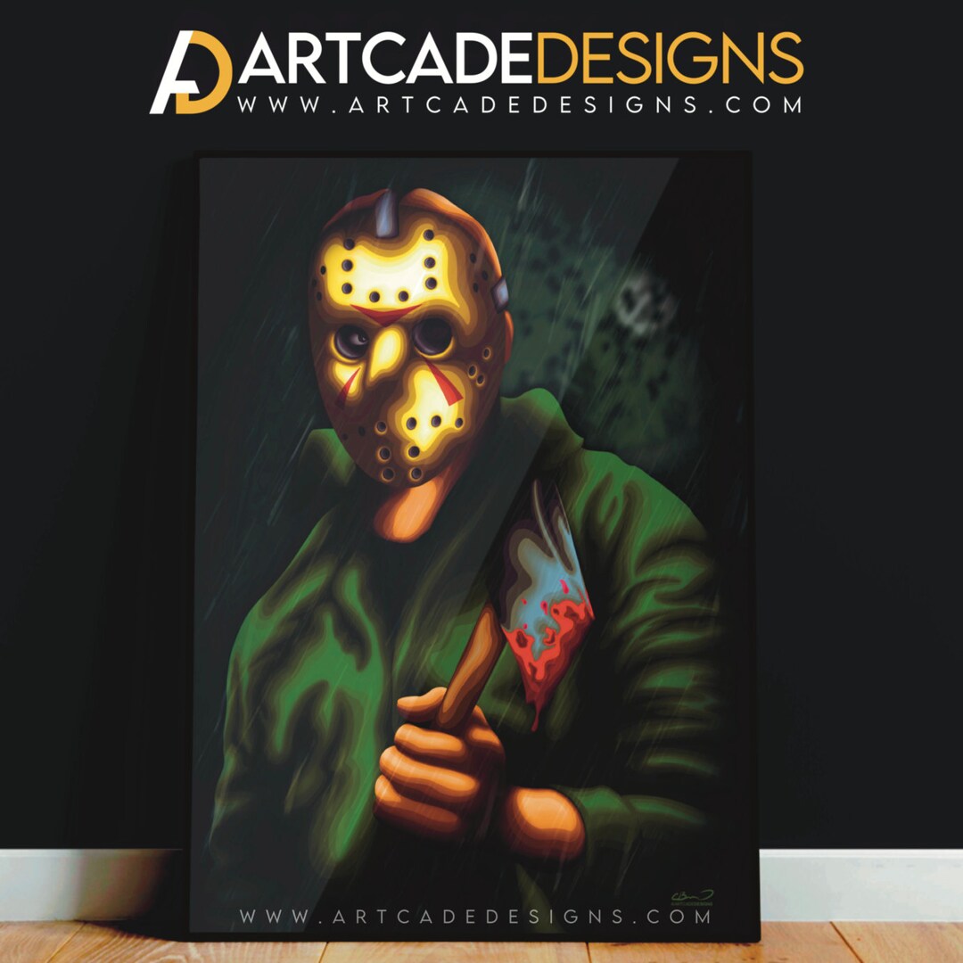 Jason Poster, Slasher, Killer, Summer Camp, Camp Crystal Lake, Horror ...