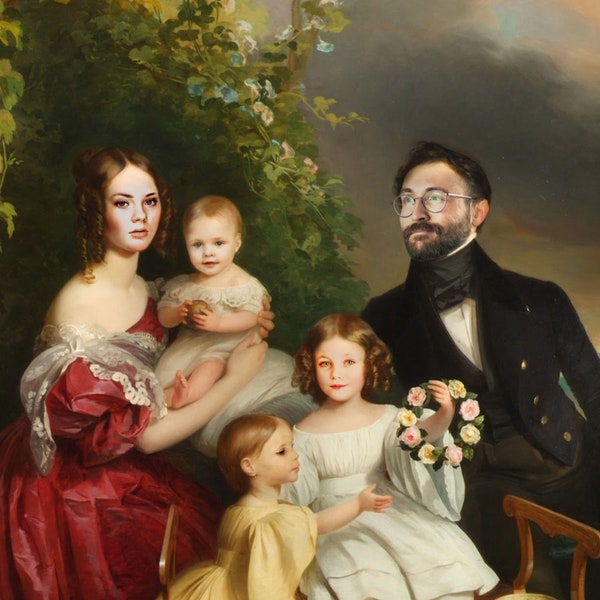 Family Portrait - Etsy