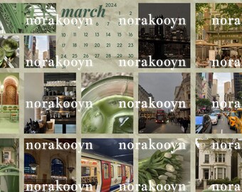 March Desktop Wallpaper | Digital Download | Green Bows and Dots ...