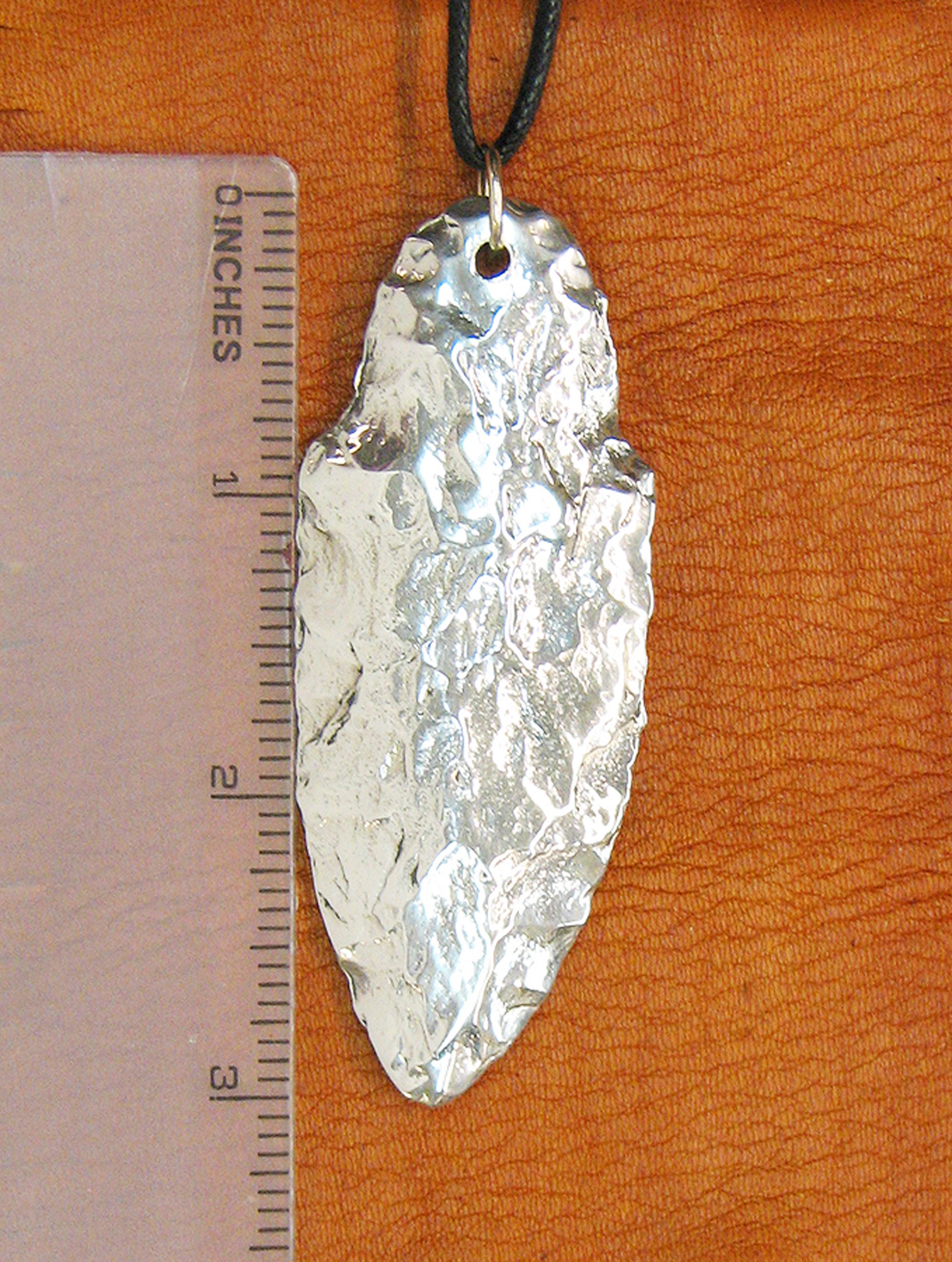 Arrowhead Necklace Men's Metal Large Arrowhead Pendant - Etsy.de