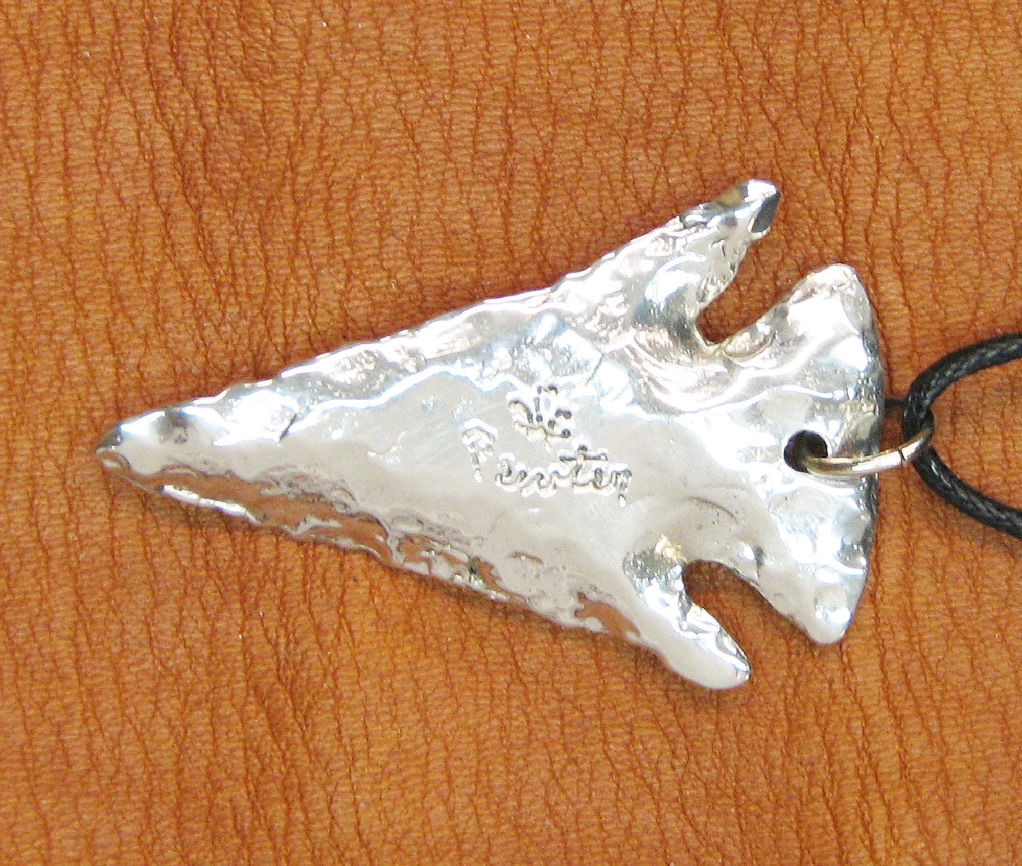 Arrowhead Necklace Men's Metal Large Arrowhead Pendant Gift Historic ...