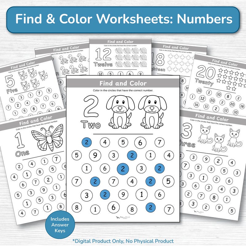 Number Dot Search - Etsy