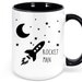 Rocket Man, Rocket Man Mug, Space Gift, Rocket Ship, Coffee Gift, Space ...