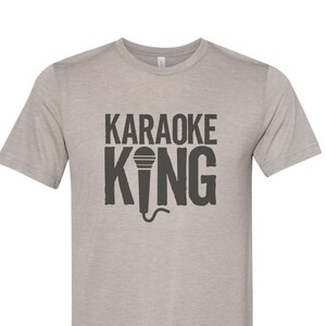 Karaoke Shirt Karaoke King Singer Gift Men's Karaoke - Etsy