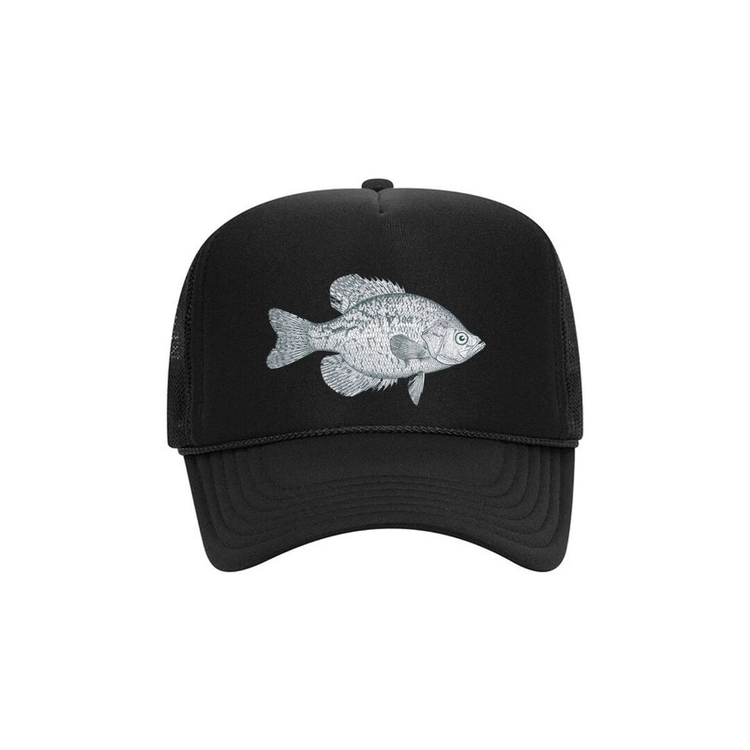 Crappie Hat, Fishing Hat, Crappie, Fishing Gift, Fisherman Hat ...