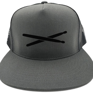 Drummer Hat, Drum Sticks, Drumming Hat, Percussion, Trucker Hat, Gift ...