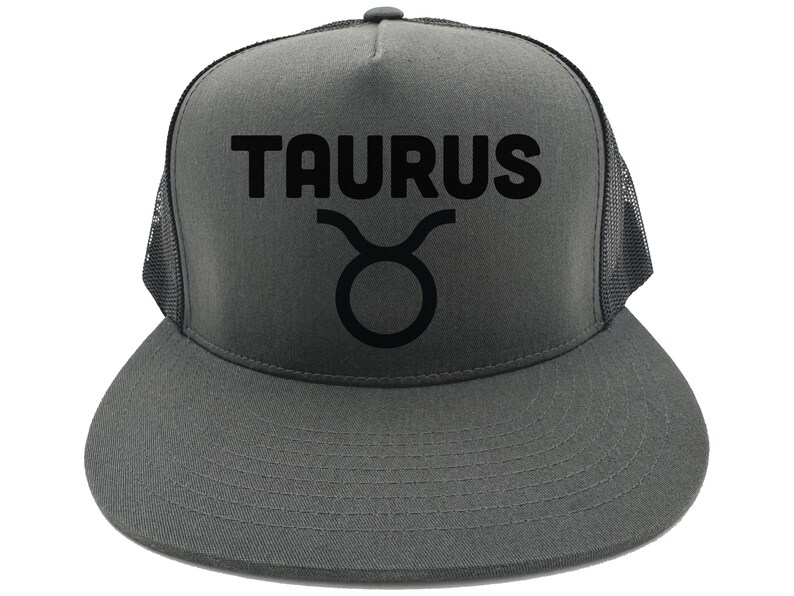 Taurus Hat, Taurus, Trucker Hat, Adjustable, 10 Different Colors!, Gift ...
