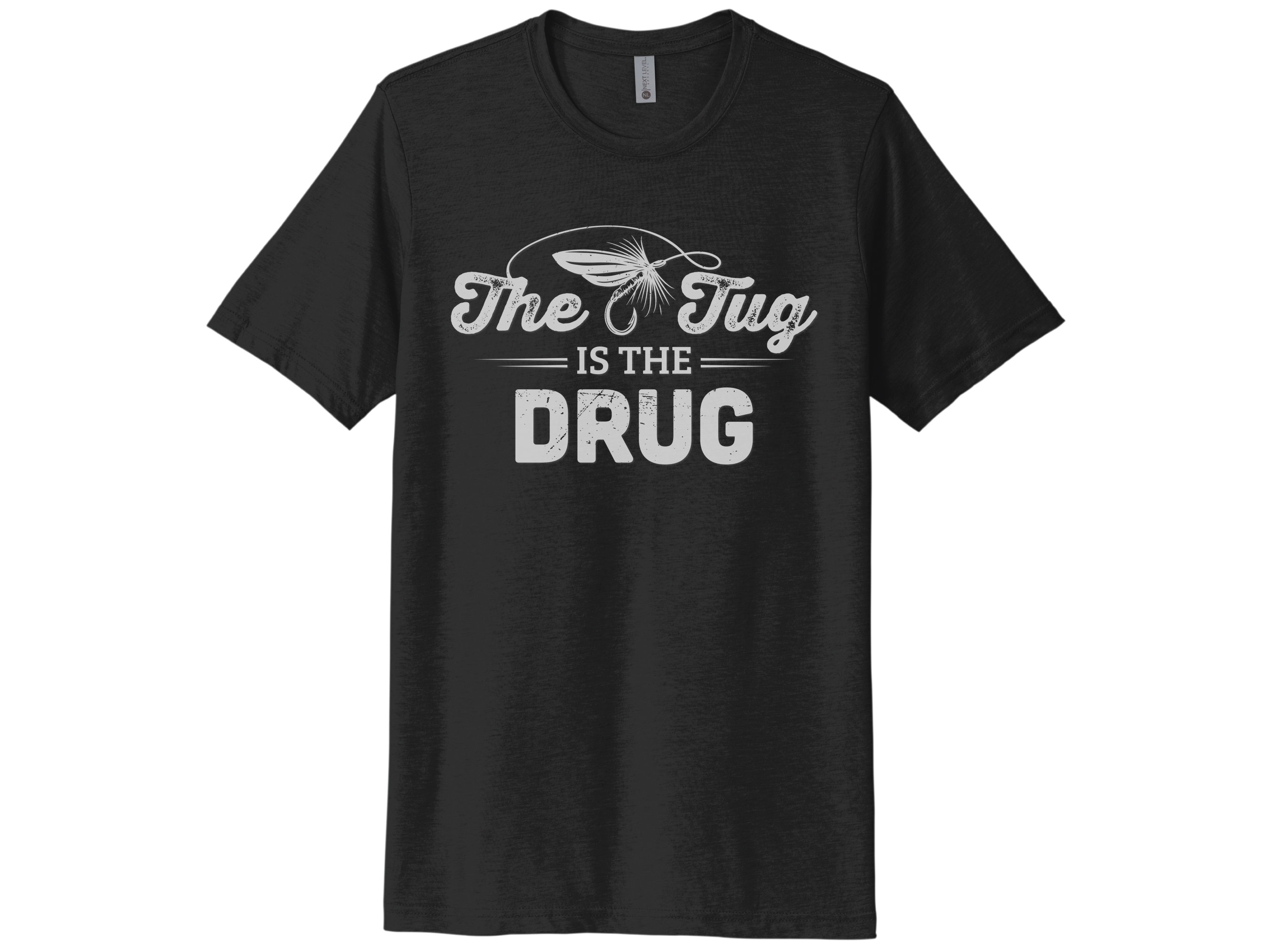 Fishing Shirt, the Tug is the Drug, Fly Fishing Apparel, Trout Fish ...