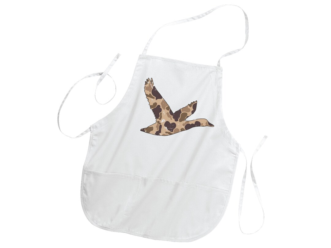 Waterfowl Apron, Camo Duck, Barbecue Apron, Apron With Pockets, Cooking ...