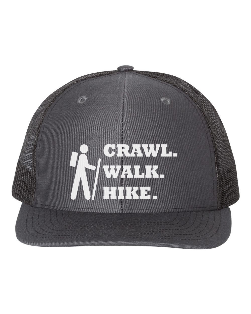 Crawl Walk Hike Hiking Hat Hiking Gear Trucker Hat | Etsy