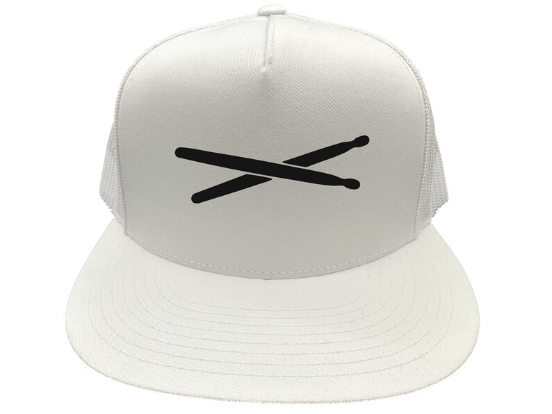 Drummer Hat, Drum Sticks, Drumming Hat, Percussion, Trucker Hat, Gift ...