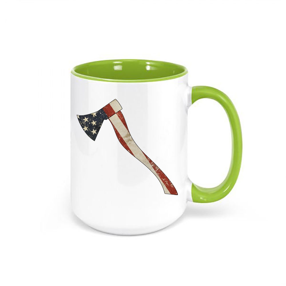 Axe Throwing Mug American Axe Lumberjack Mug Axe Coffee | Etsy