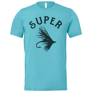 Fly Fishing Shirt, Super Fly, Fly Fishing Apparel, Sublimation T ...