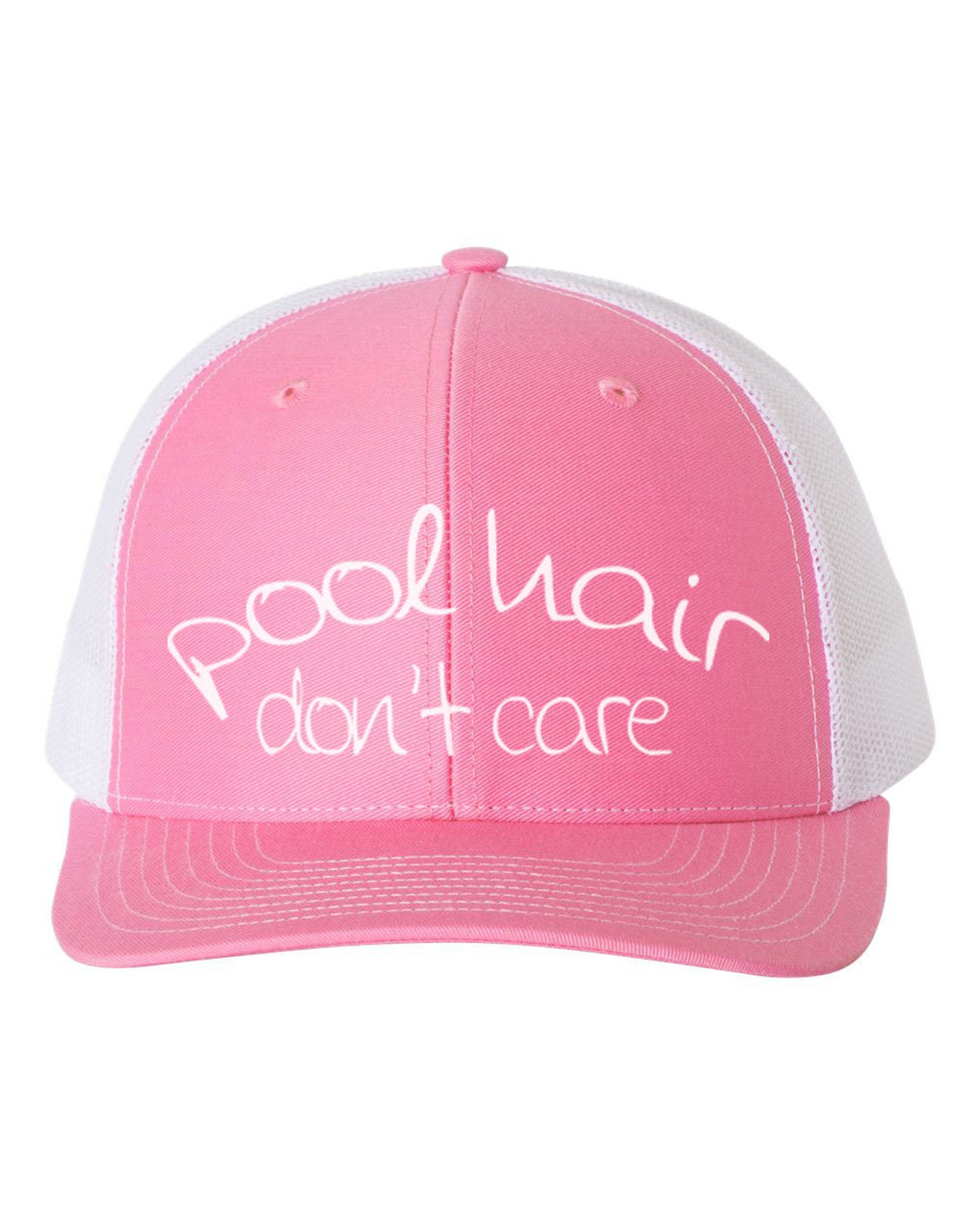 Pool Hair Don't Care Pool Hat Summer Hat Adjustable - Etsy