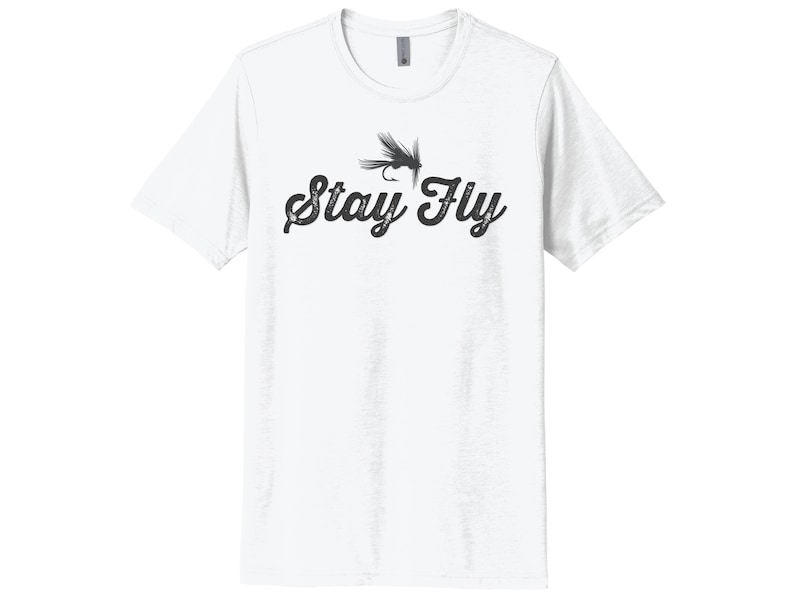 Fly Fishing Tee, Stay Fly, Fly Fishing Shirt, Sublimation T, Men's ...
