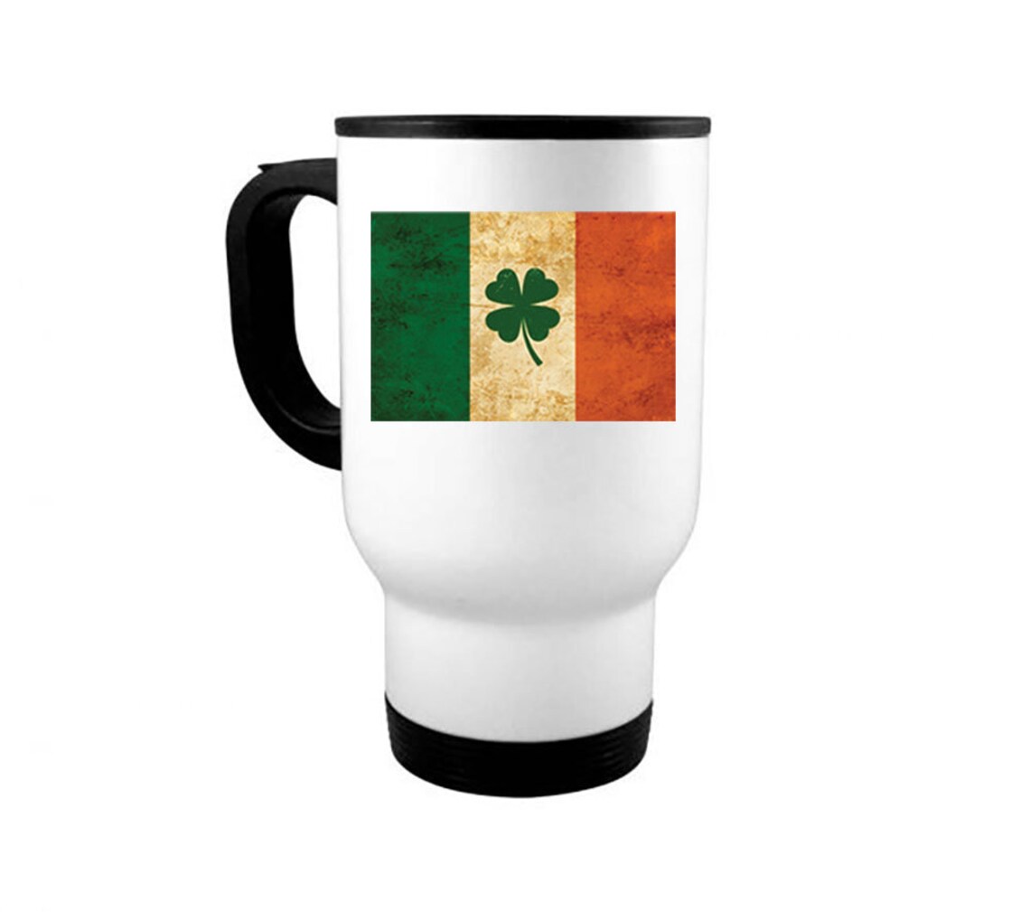 Irish Coffee Mug Irish Flag Irish Flag Mug St. Patricks Day | Etsy
