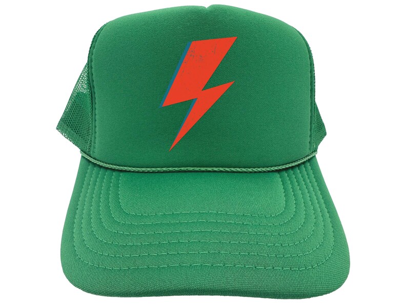 Bowie Hat, David Bowie Lightening Bolt, 90's Punk Rock, Punk Rock Hat ...