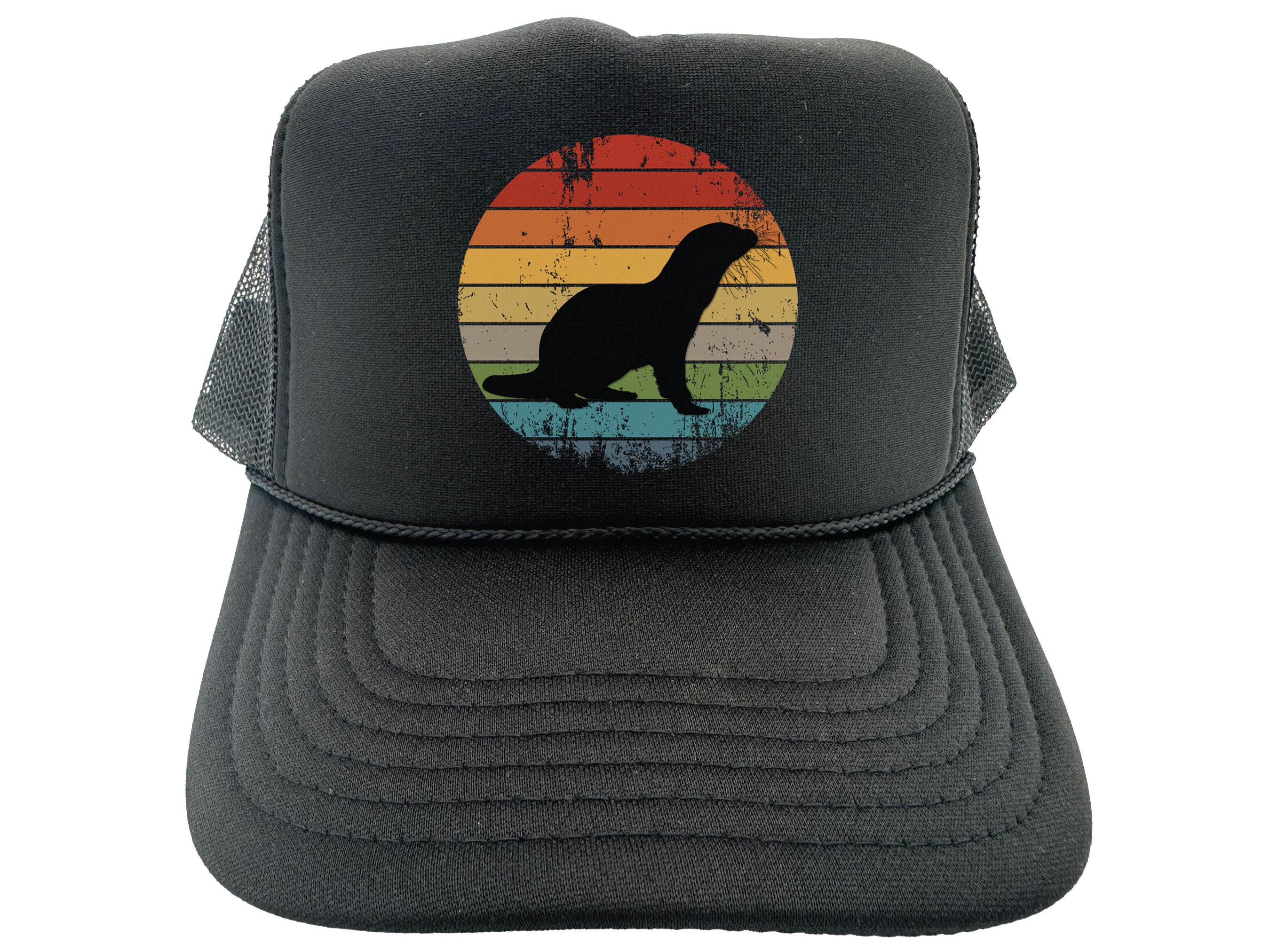 River Otter Hat, Otter Sunset, Wildlife Lover, Otter Gift, Adjustable ...