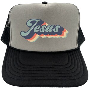 Jesus Hat, Christian Hat, Jesus, Otto Hats, Retro Christian Cap, Mesh ...