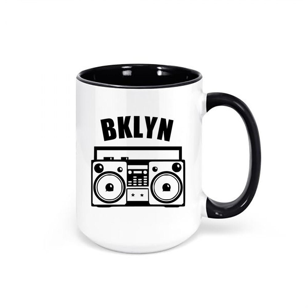 Brooklyn Coffee Mug BKLYN Boombox Cup Brooklyn Cup BKLYN | Etsy