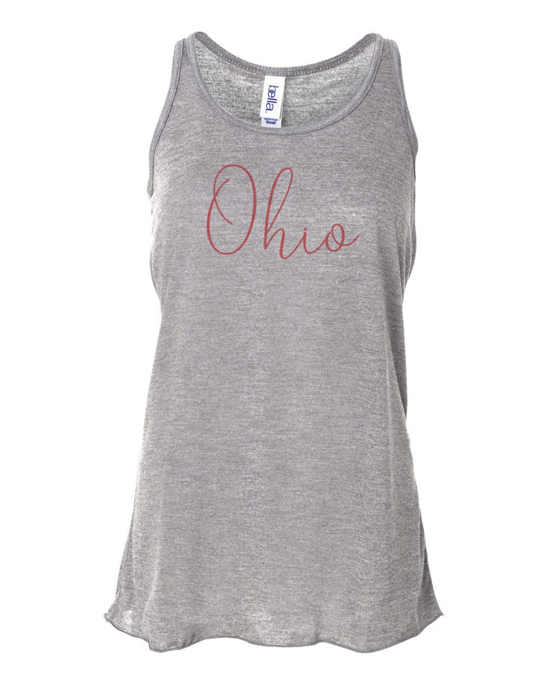 Ohio Tank Top, Ohio, OH Tank, Ohio Racerback, Ropa de entrenamiento ...
