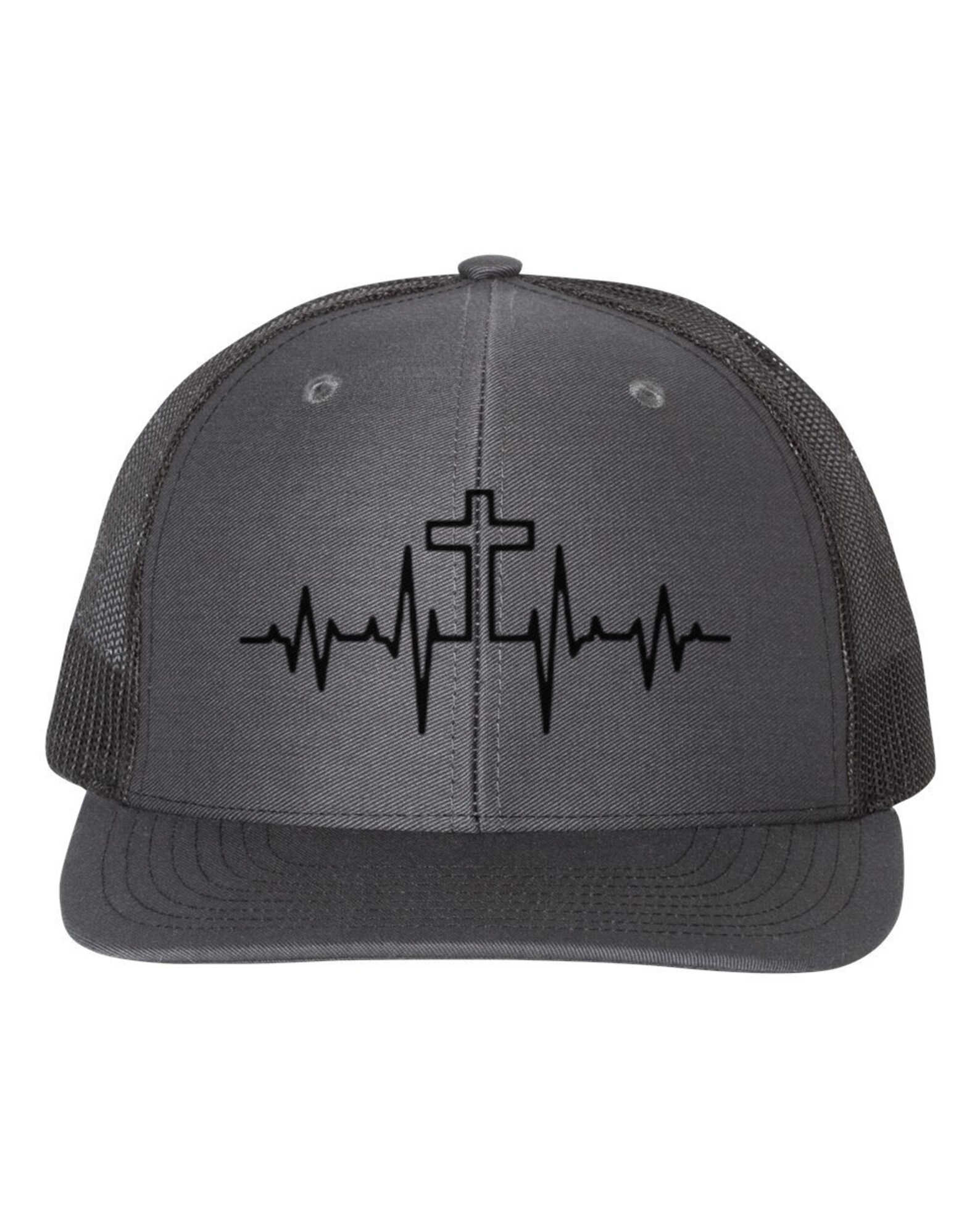 Christian Hat Heartbeat Cross Christian Snapback Cross Hat - Etsy