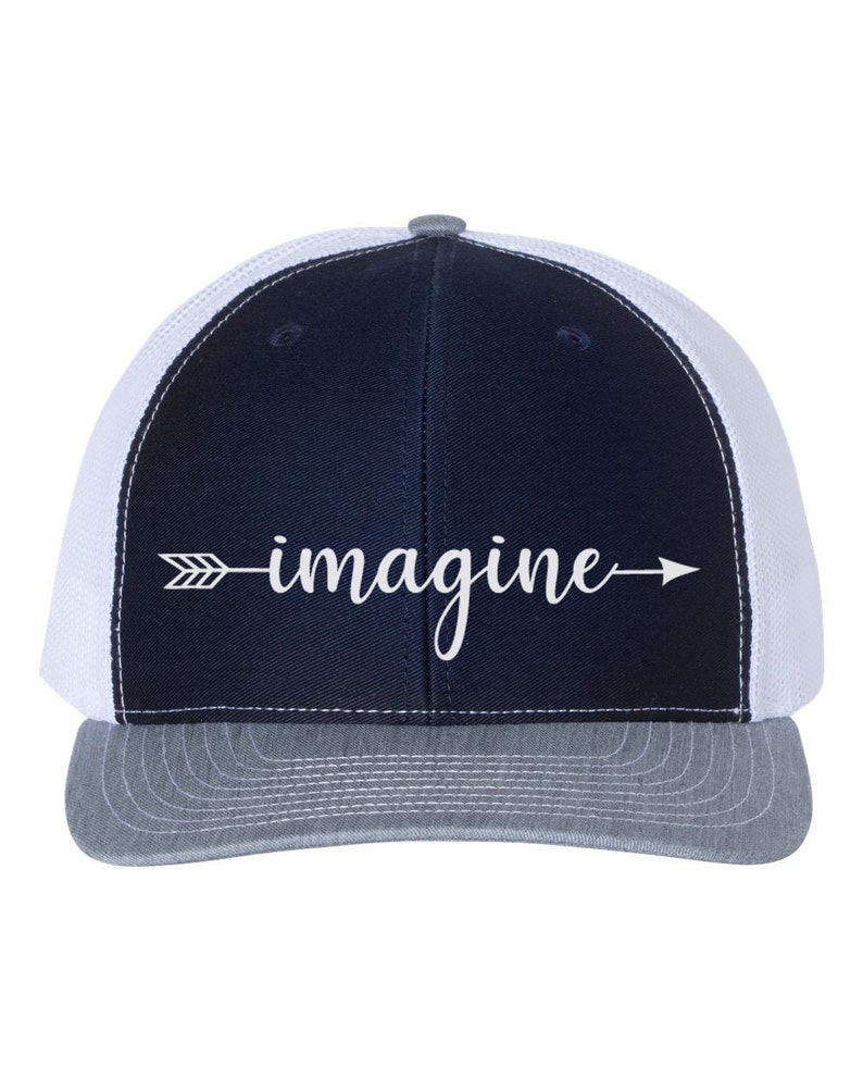 Imagine Hat Imagine Arrow Trucker Hat Trendy Hats - Etsy