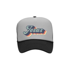 Jesus Hat, Christian Hat, Jesus, Otto Hats, Retro Christian Cap, Mesh ...