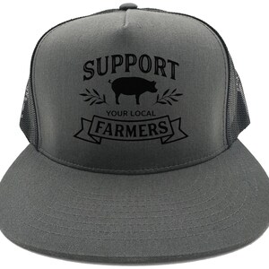 Support Your Local Farmers, Farm Hat, Farmers Market, Farm Cap ...