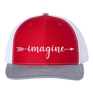 Imagine Hat Imagine Arrow Trucker Hat Trendy Hats - Etsy