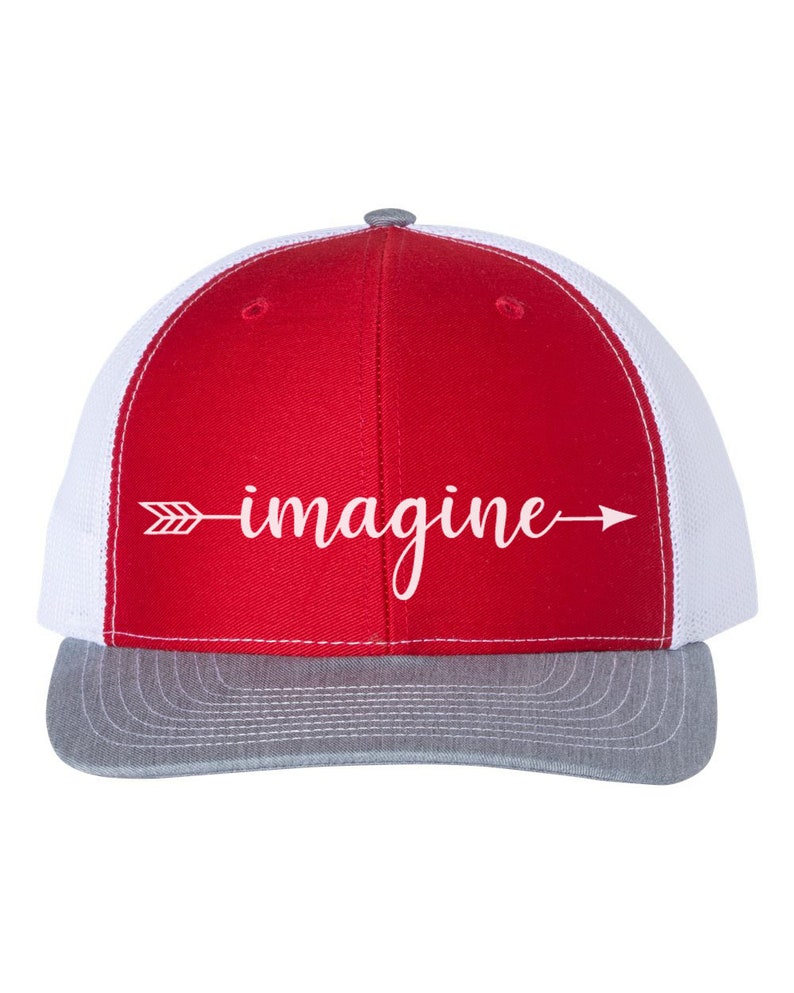 Imagine Hat Imagine Arrow Trucker Hat Trendy Hats - Etsy