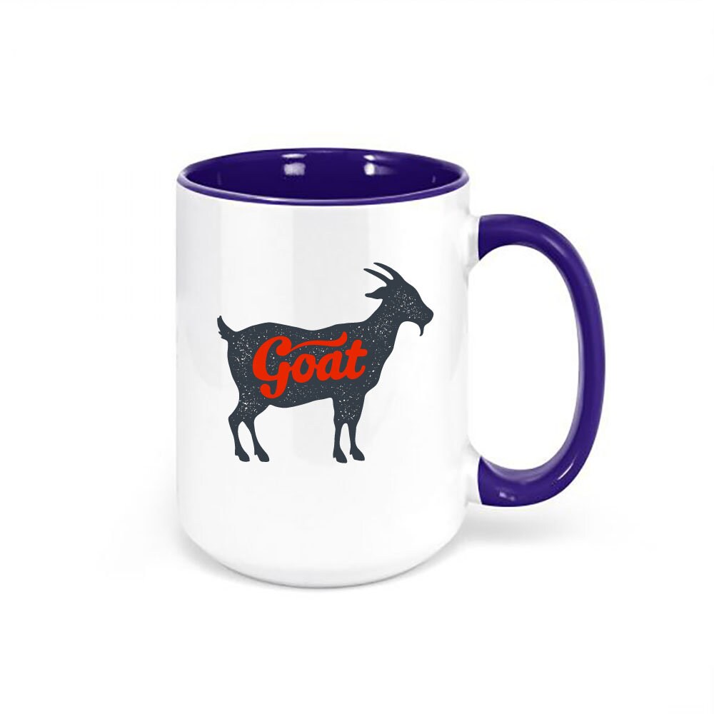 Goat Cup Goat Mug Greatest of All Time Gift for Coach | Etsy
