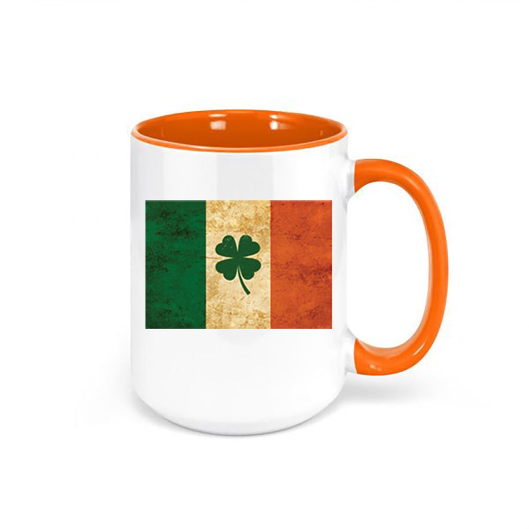 Irish Coffee Mug, Irish Flag, Irish Flag Mug, St. Patricks Day Mug ...