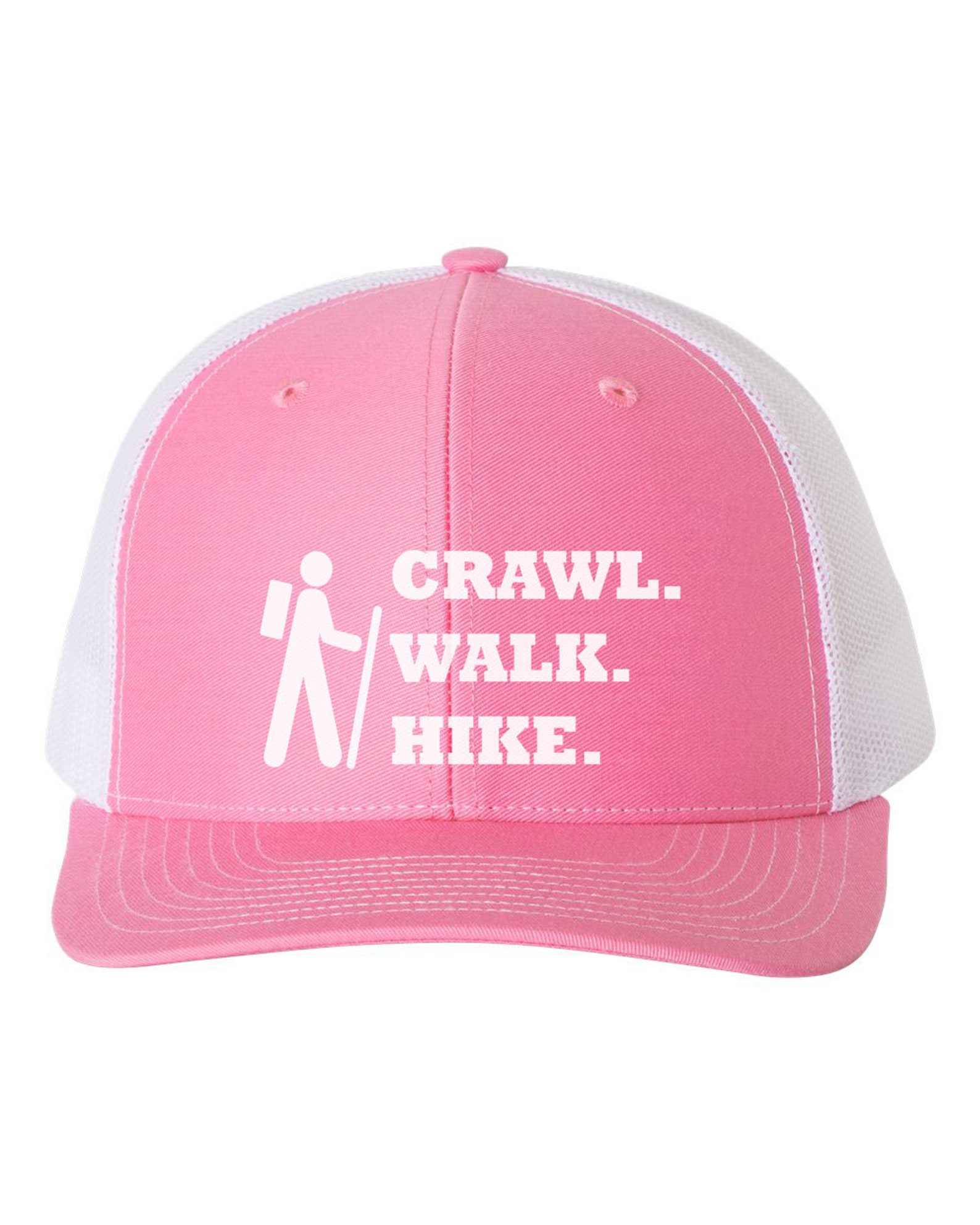 Crawl Walk Hike Hiking Hat Hiking Gear Trucker Hat - Etsy