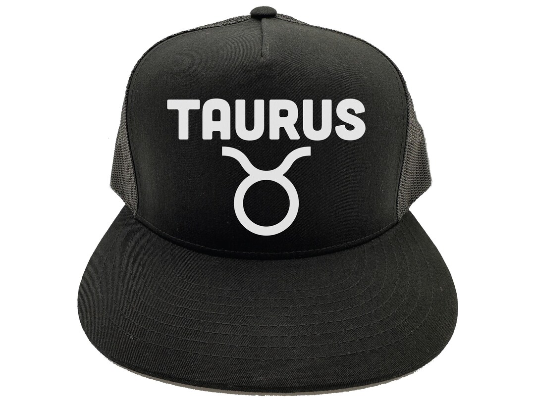 Taurus Hat, Taurus, Trucker Hat, Adjustable, 10 Different Colors!, Gift ...