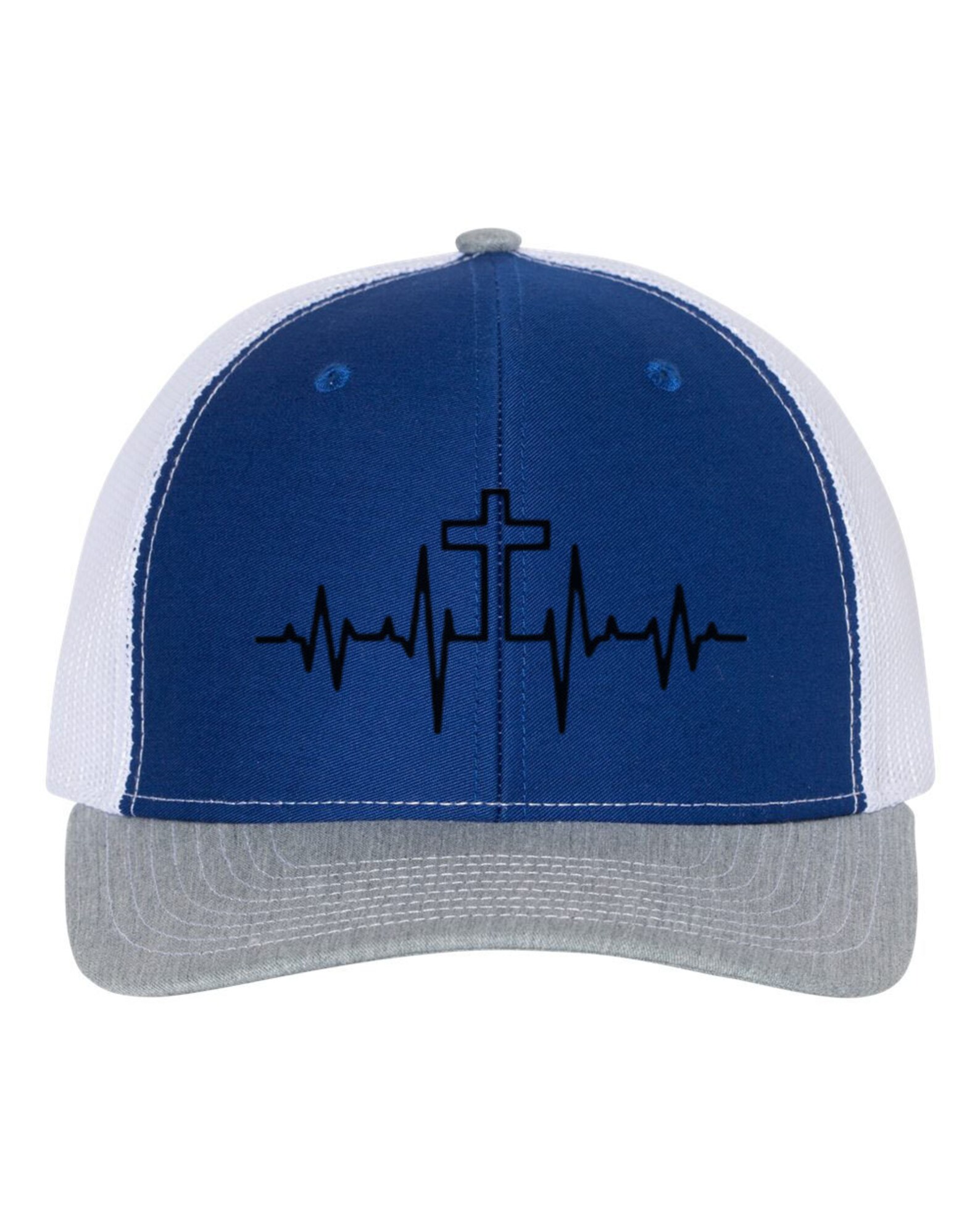 Christian Hat Heartbeat Cross Christian Snapback Cross Hat - Etsy