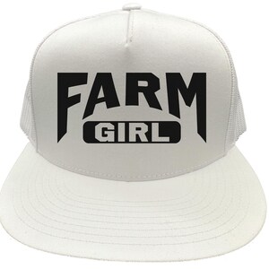 Farm Girl Hat, Farm Girl, Farm Hat, Snapback, Farming Apparel, Gift for ...