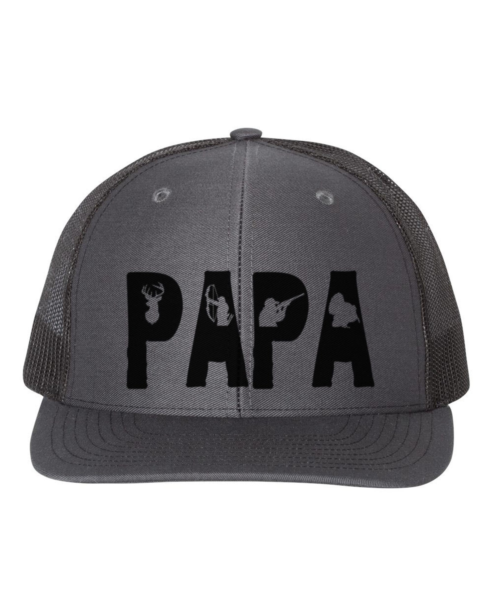 Papa Hat Papa Gift for Papa Trucker Cap Adjustable | Etsy