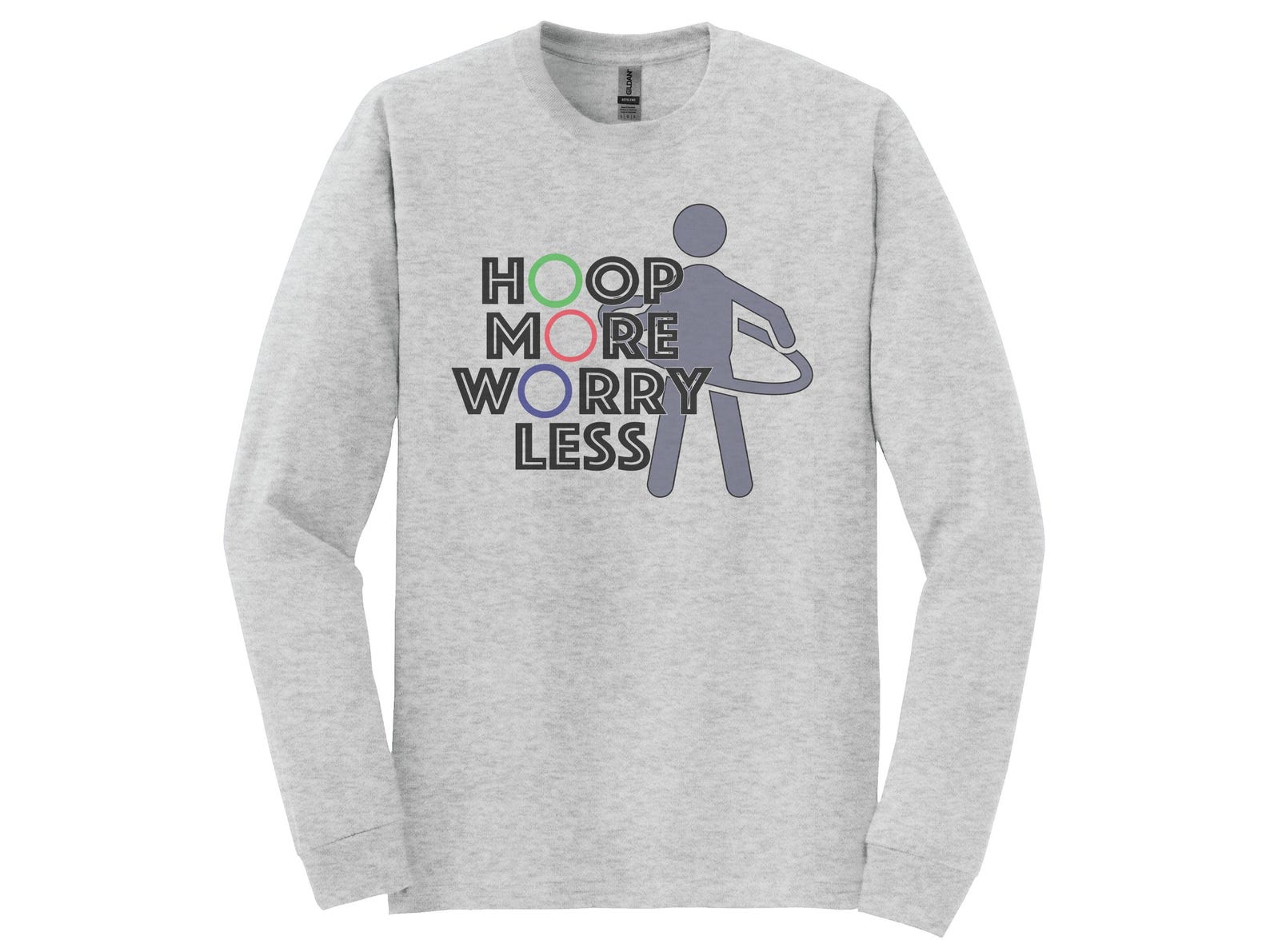 Hula Hoop Shirt, Hoop More Worry Less, Hula Hooper, Hula Shirt, Unisex ...