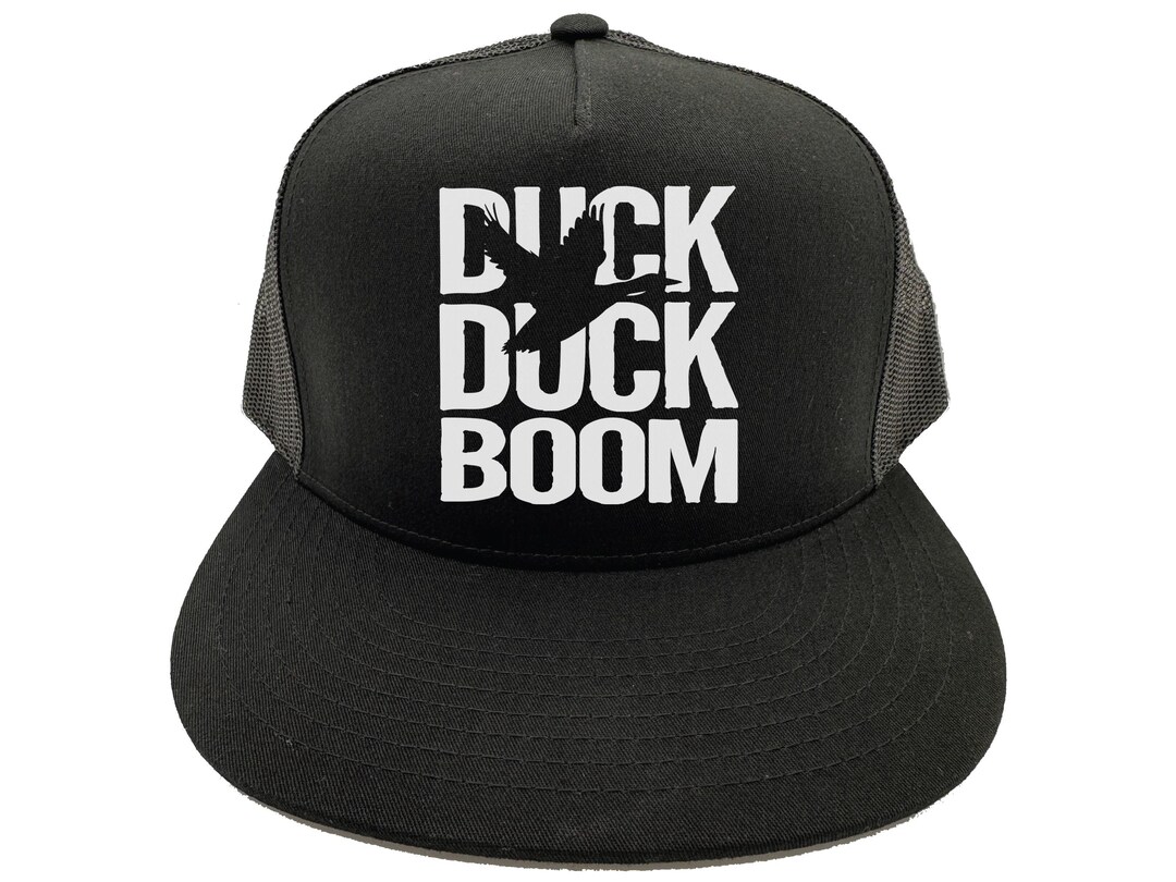 Duck Hunting Hat, Duck Duck Boom, Waterfowl Hat, Adjustable, Hunting ...