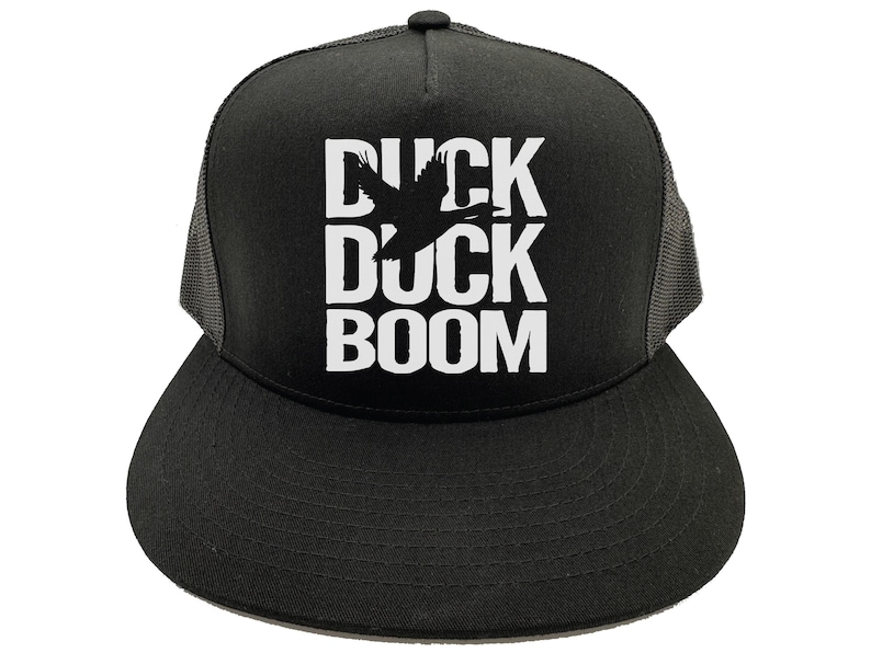 Duck Hunting Hat, Duck Duck Boom, Waterfowl Hat, Adjustable, Hunting ...