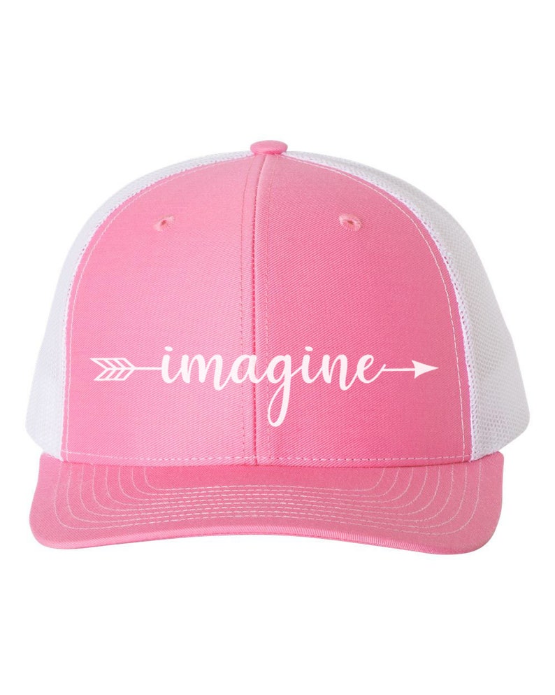 Imagine Hat Imagine Arrow Trucker Hat Trendy Hats | Etsy