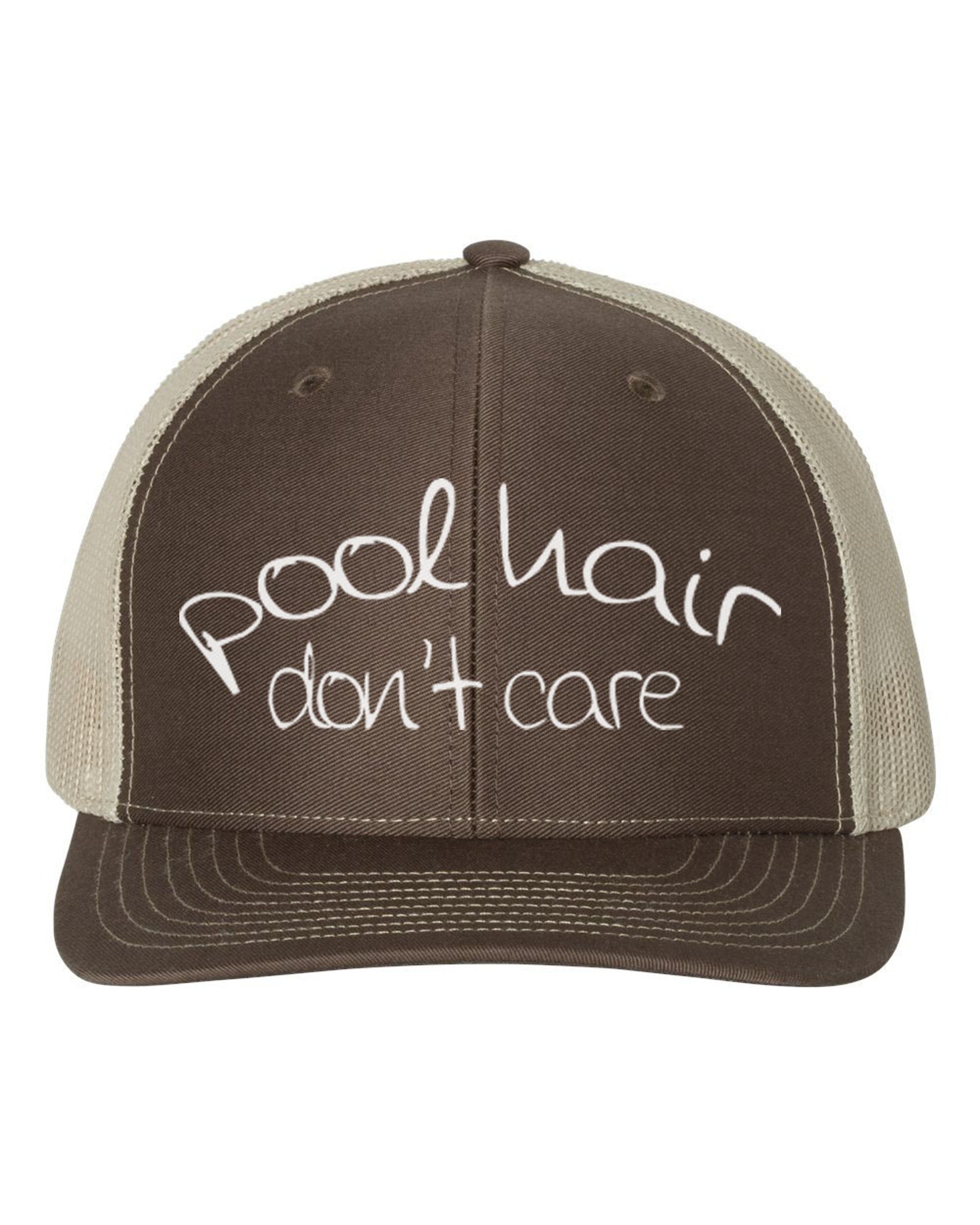 Pool Hair Don't Care Pool Hat Summer Hat Adjustable - Etsy