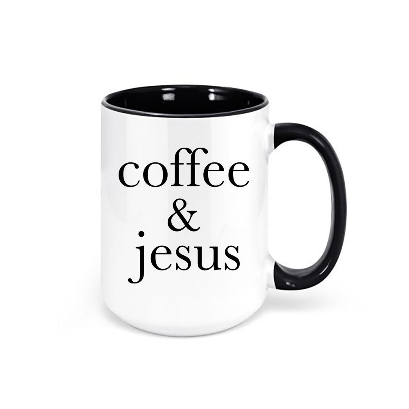 Café y Jesús tazas cristianas taza religiosa café y jesús - Etsy España