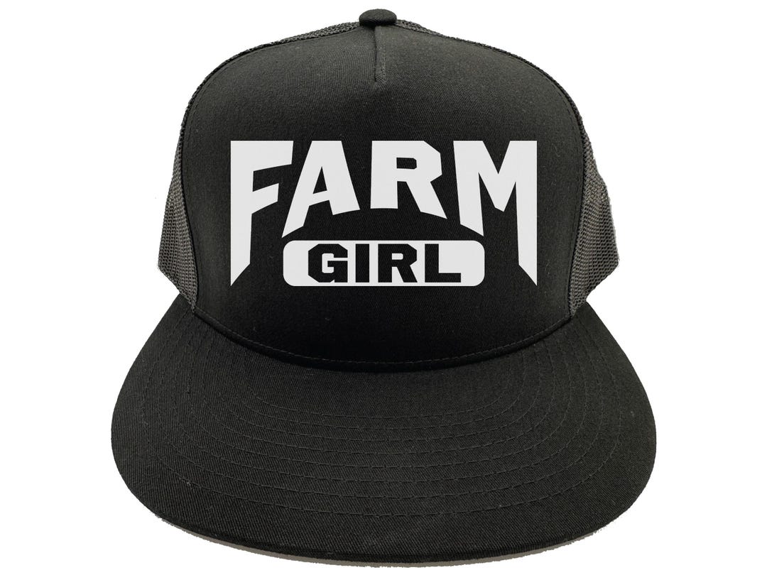 Farm Girl Hat, Farm Girl, Farm Hat, Snapback, Farming Apparel, Gift for ...