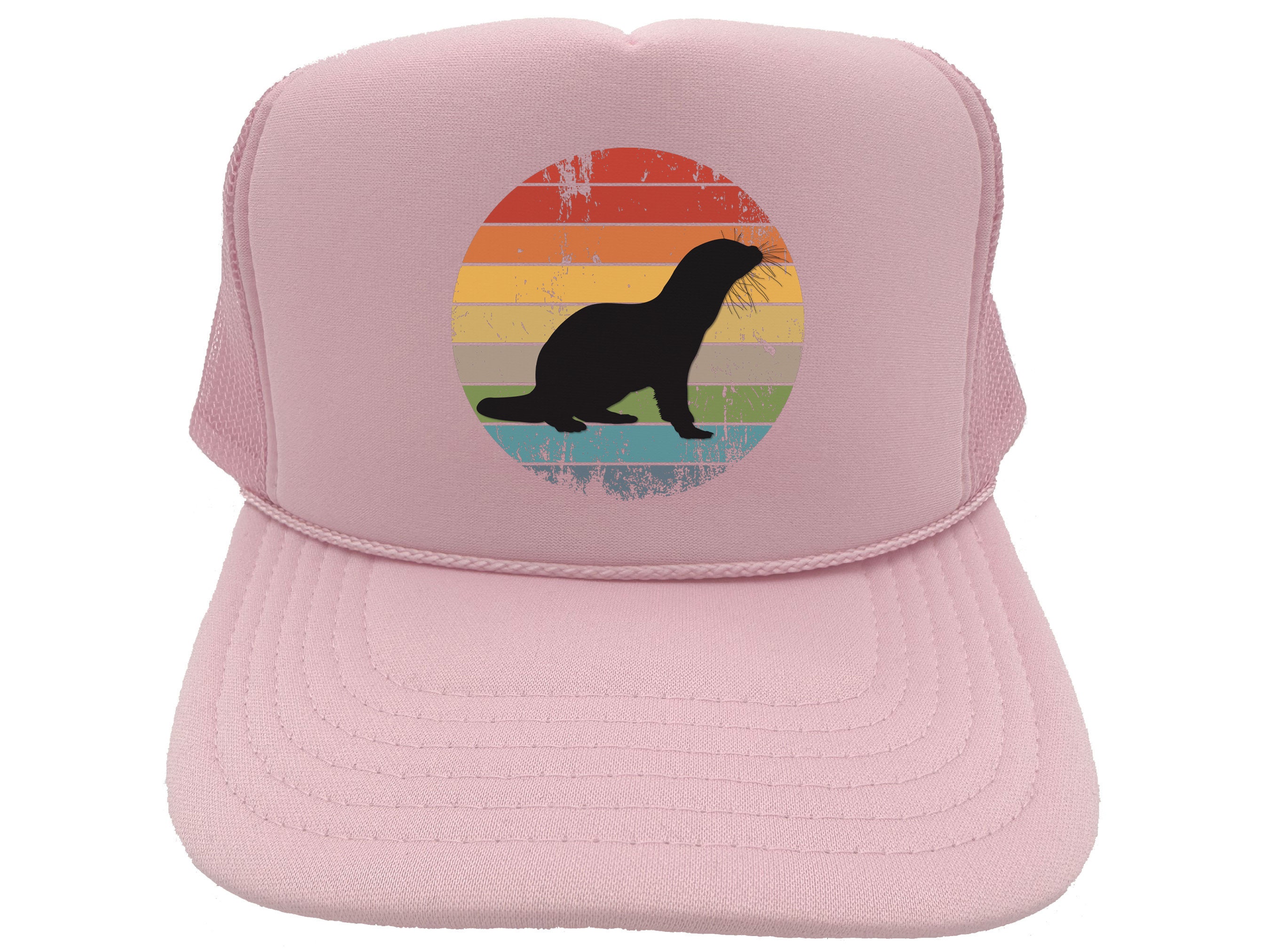 River Otter Hat, Otter Sunset, Wildlife Lover, Otter Gift, Adjustable ...