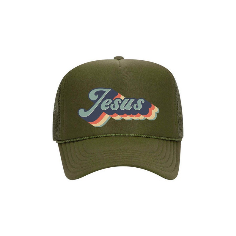 Jesus Hat Christian Hat Jesus Otto Hats Retro Christian - Etsy