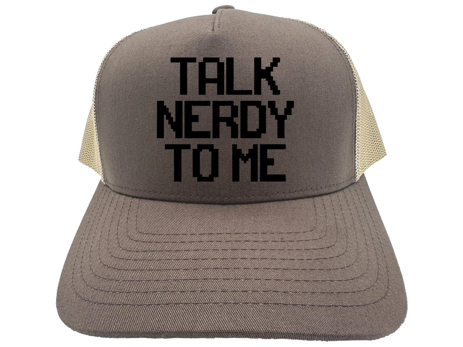 Nerd Hat, Talk Nerdy to Me, Nerd Cap, Trucker Hat, Snapback, Nerd ...