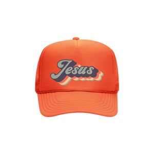Jesus Hat, Christian Hat, Jesus, Otto Hats, Retro Christian Cap, Mesh ...