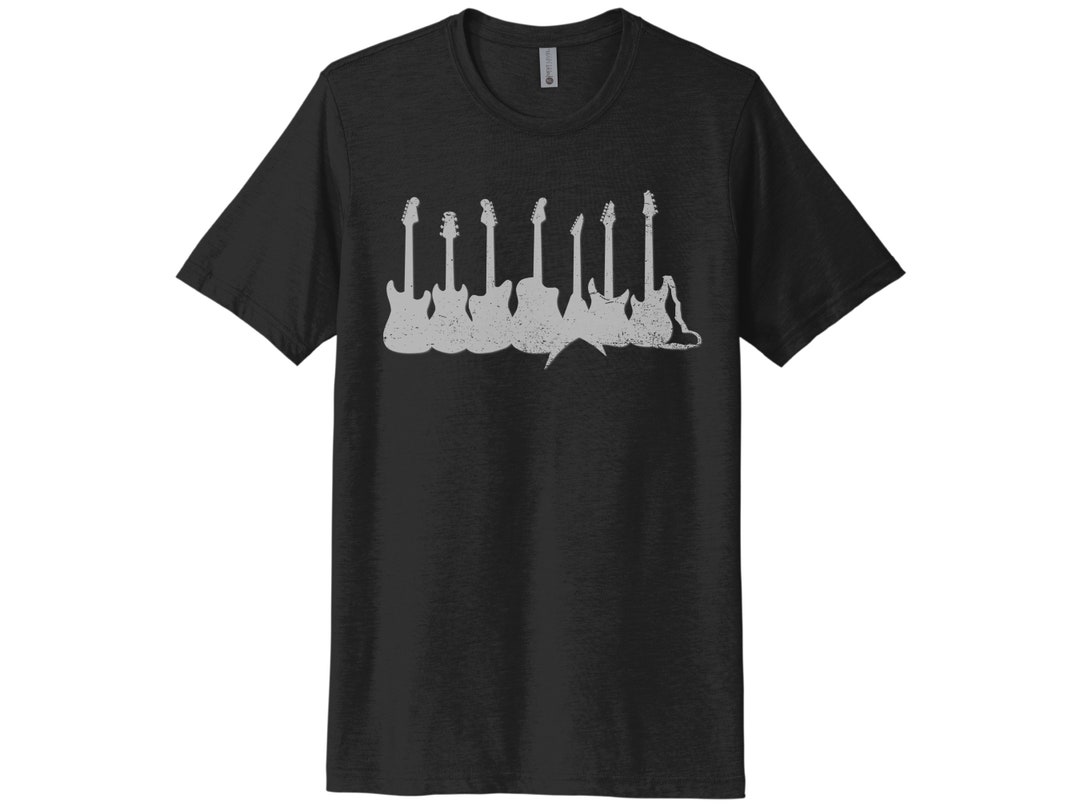 Guitar Shirt, Guitars, Gift for Musician, Guitar Gift, Guitar Player T ...